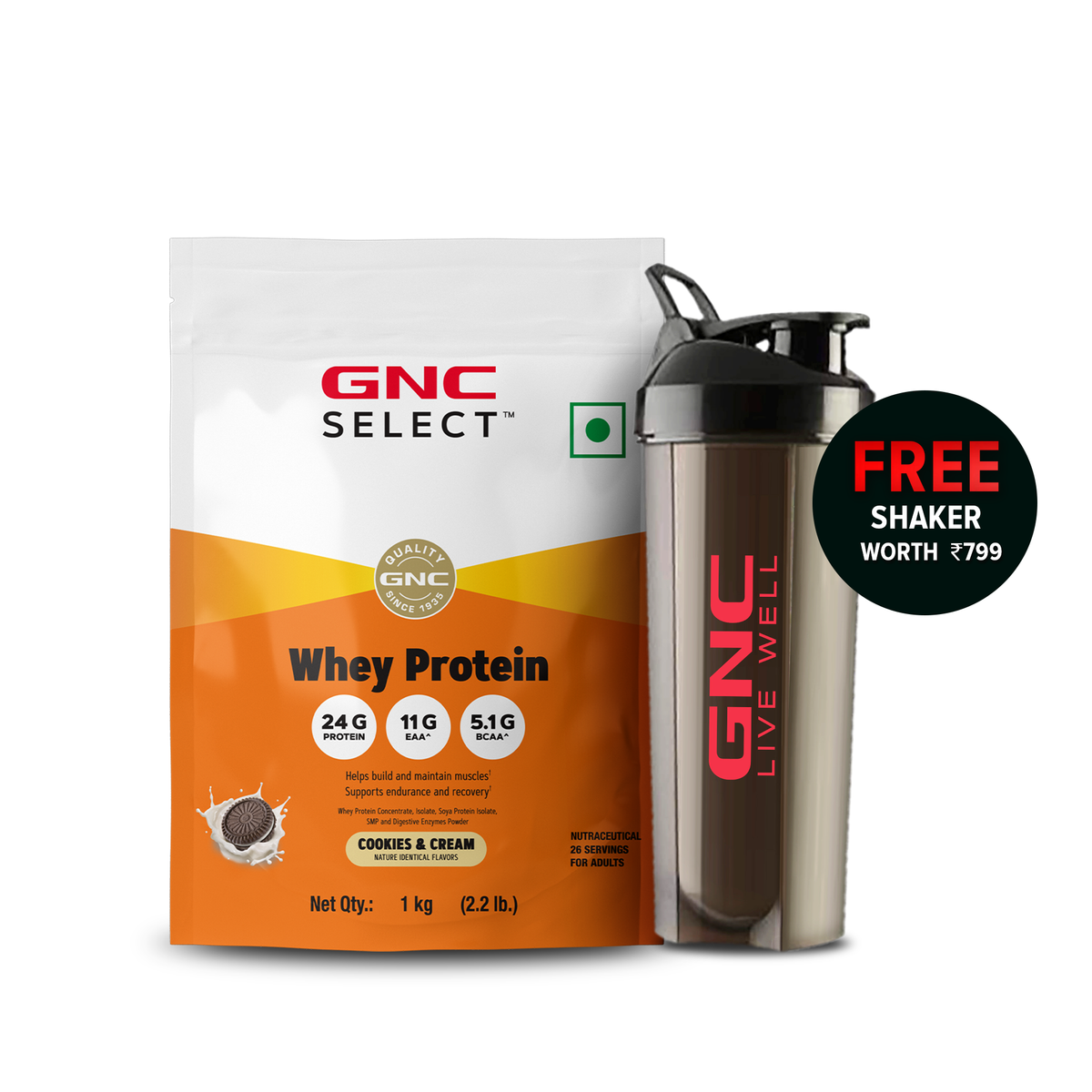 GNC Select - India - GNC Select Whey Protein