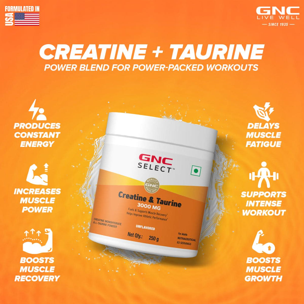 GNC Select - India - GNC Select Creatine & Taurine